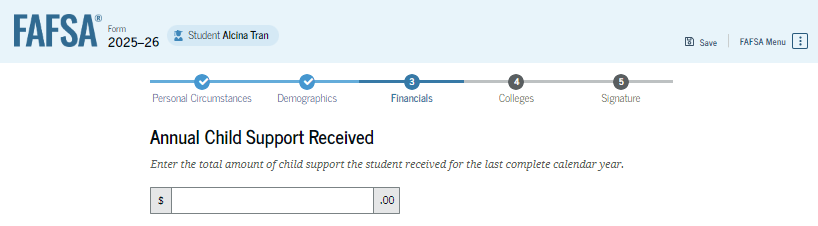 How to Answer Student Assets FAFSA Questions | Student Assets, Child ...